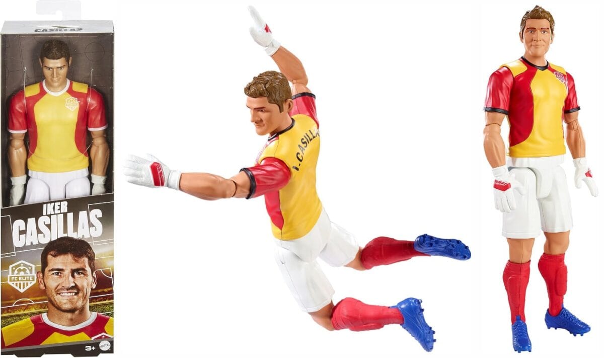 Muñecos Futbolistas Mattel - F.C. Elite - Barbie y Ken - Fisher Price