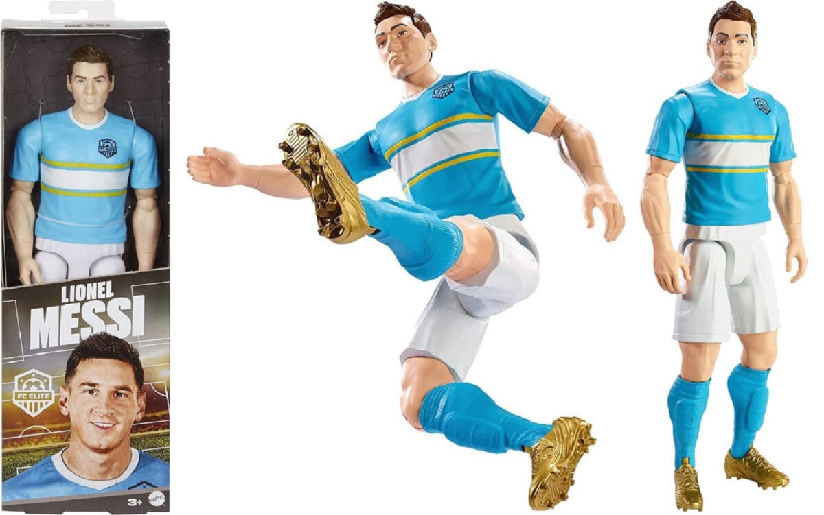 Muñecos Futbolistas Mattel - F.C. Elite - Barbie y Ken - Fisher Price