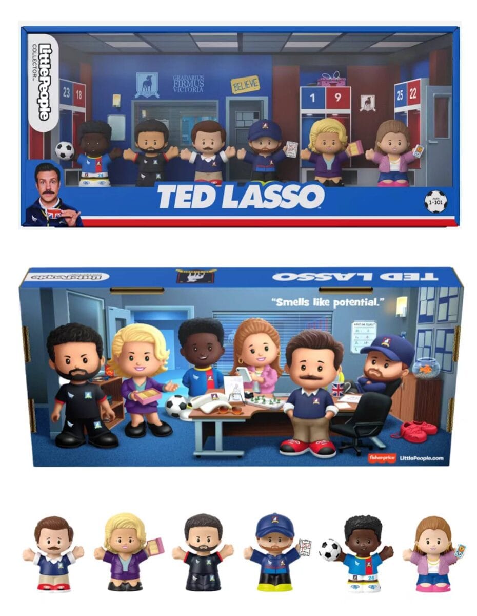 Ted Lasso: Muñecos de los Personajes y Juegos de la Serie